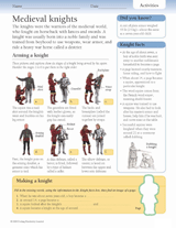 Activities: Medieval Knights - TeacherVision.com