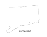 Connecticut State Map Printable (Pre-K - 12th Grade) - TeacherVision.com